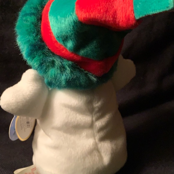 TY Company | Toys | Ty Beanie Baby Snowgirl 200 Vintage Retired With ...